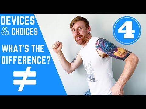 The Difference Between Rhetorical DEVICES and CHOICES