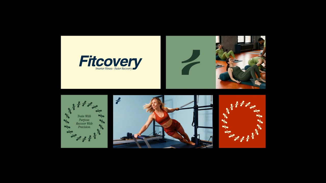 Fitcovery | Brand Identity Animation