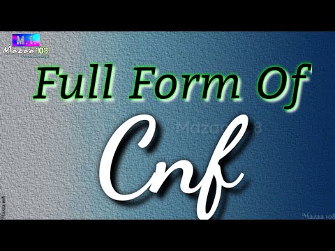 Full Form of Cnf | Cnf full form | Cnf means | Cnf Stands for | Cnf का फुल फॉर्म | What is Cnf | #R