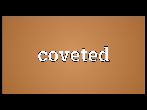 Coveted Meaning