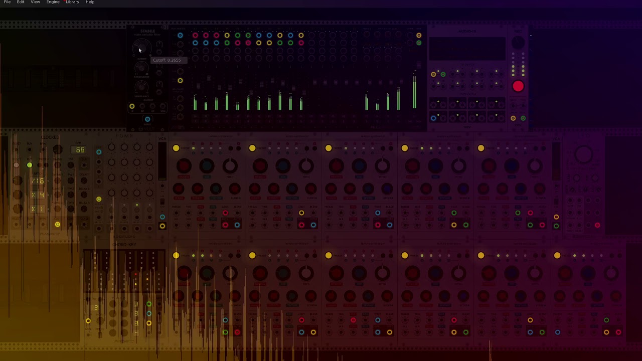 Clouds Ensemble - An Ambient Patch in VCV Rack