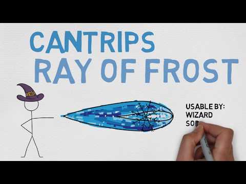 CANTRIP #30: Ray of Frost  (5E)