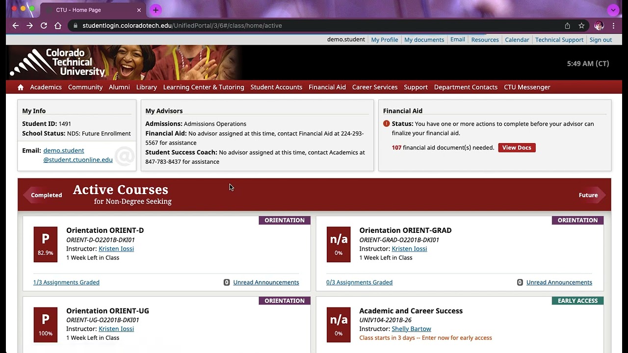 CTU Early Access Course Overview