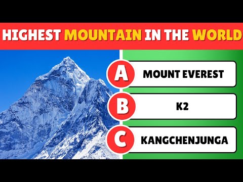 World's Most Epic Mountain Peaks - Ultimate Challenge Quiz