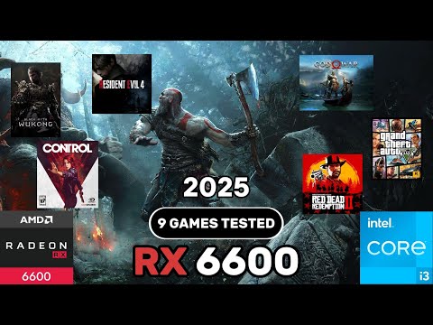RX 6600 | Test in 9 Games - Best value for Money GPU?