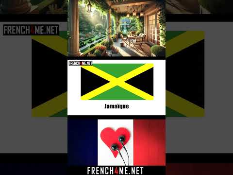 Learn French On Your Terrace I Drapeaux # Pays # J