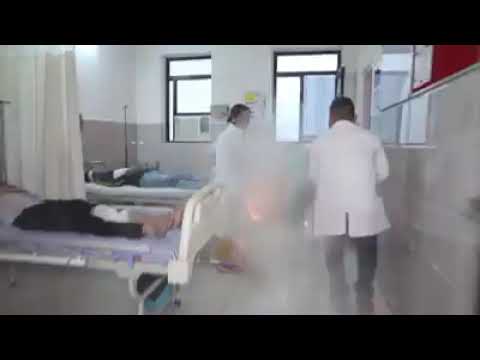 Emergency preparedness code red in hospital