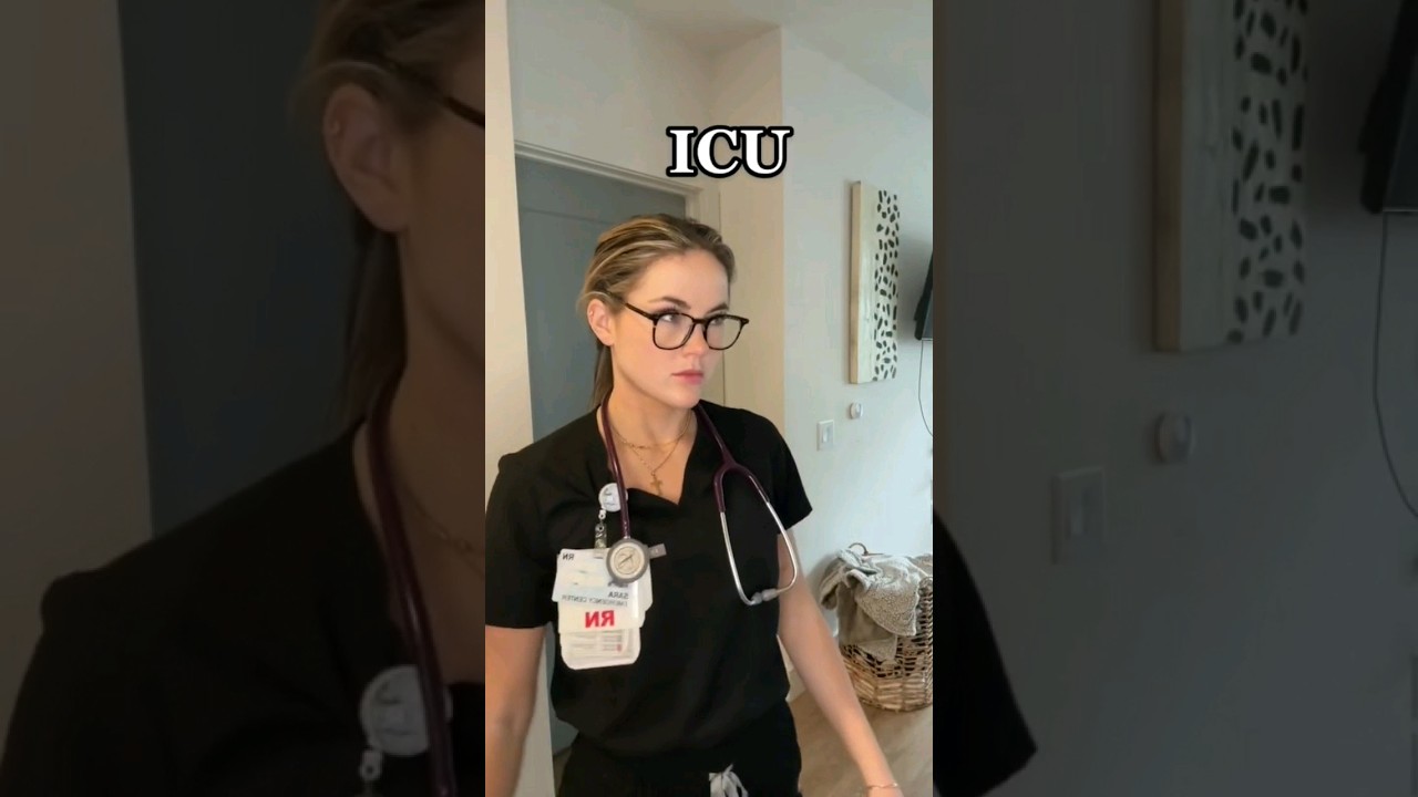 How different nursing specialties walk through the hospital #nurse