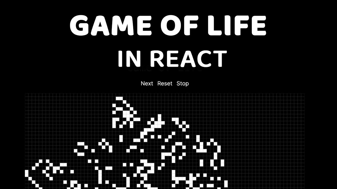 Let's Build Conway's Game of life in React