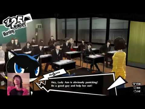 PERSONA 5 ROYAL: HELPING BEST GIRL ANN ANSWER A QUESTION IN CLASS