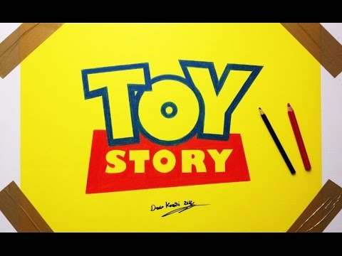 TOY Story Logo Drawing - Fan Art How To Draw