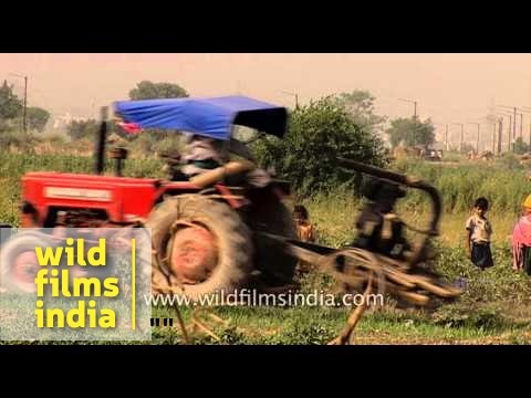 Tractors and mechanised agriculture revolution hit India in 1990's