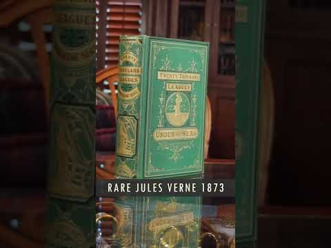 Rare Jules Verne - 20,000 Leagues Under the Seas (1873) #shorts #rarebooks
