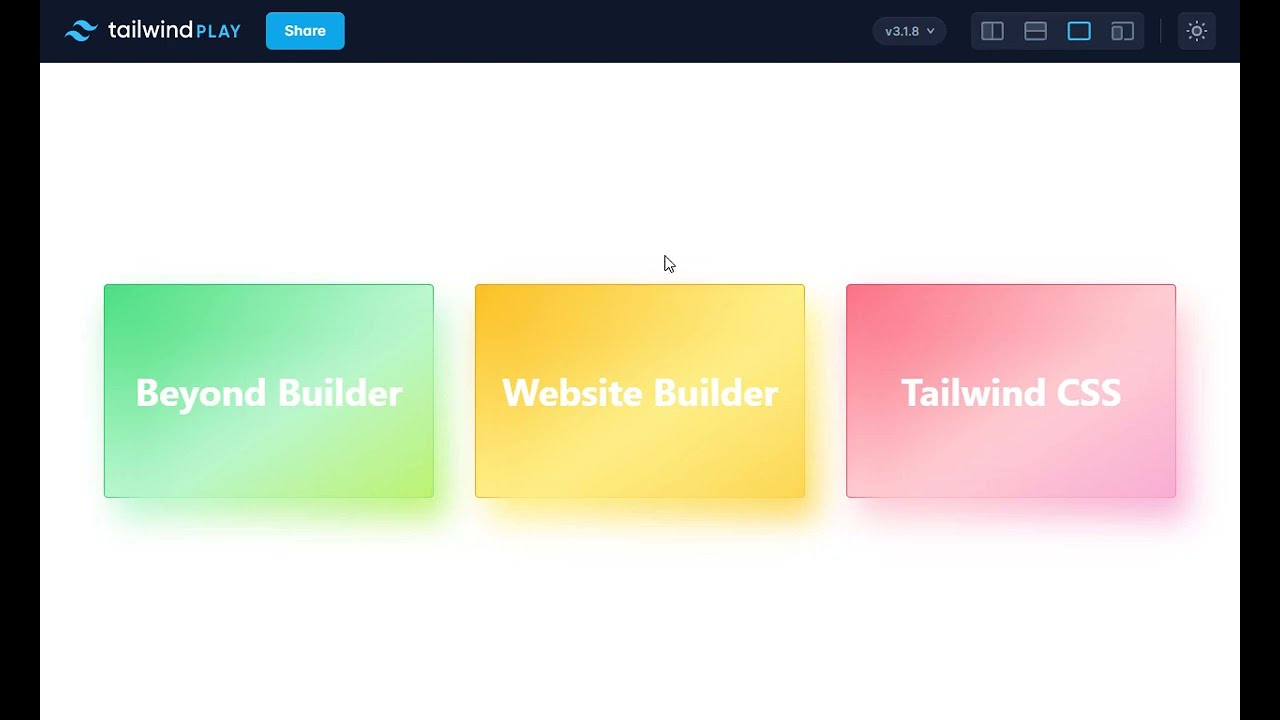 Gradient Drop Shadows in Tailwind CSS | CSS Tip