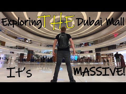 Dubai - Dubai Mall, largest in the world!