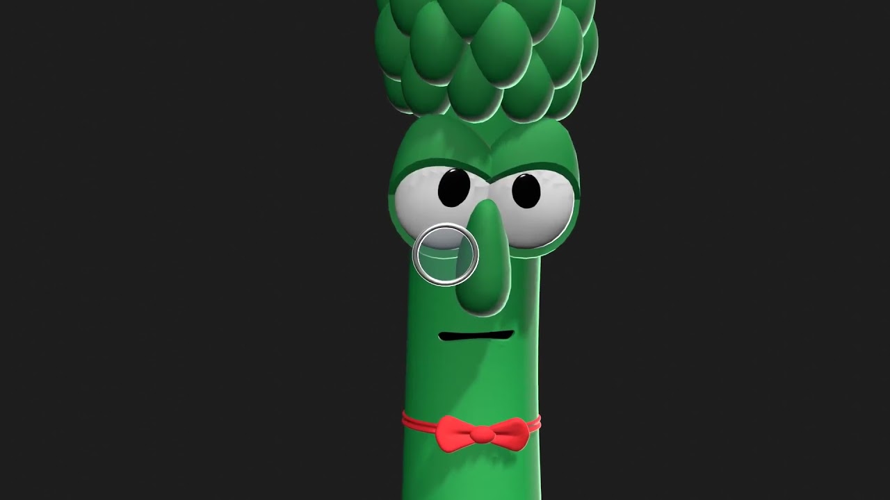 Archibald Asparagus Test Animation