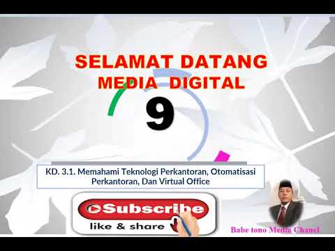 Memahami Teknologi Perkantoran Otomatisasi Perkantoran dan Virtual Office