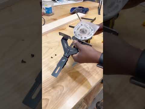 My router edge guide made it easy for me to router out the groove for the bracket.