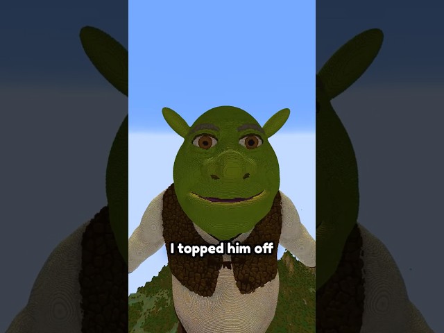 World's Largest Shrek [1.21+] Minecraft Map