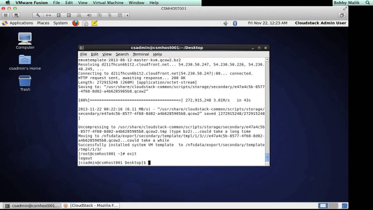 Build a Cloud environment with Cloudstack