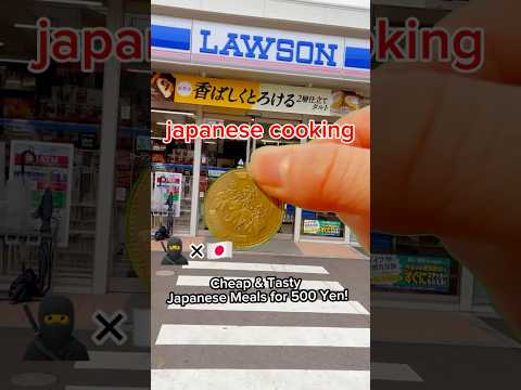 Japanese Convenience store/Cheap & Tasty Japanese Meals for 500 Yen #japanesebreakfast