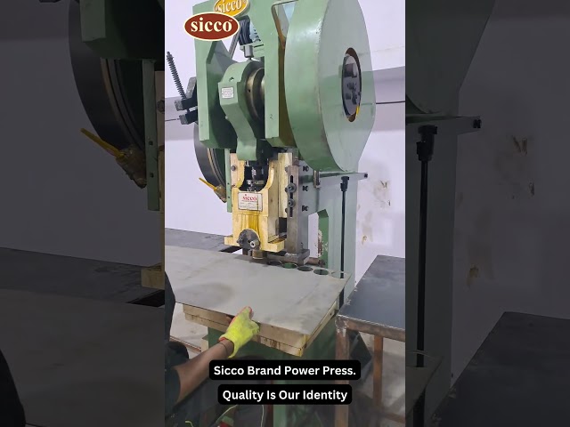 Mechanical Power Press - Semi-Automatic Mild Steel 30 Ton Mechanical Power Presses Manufacturer ...