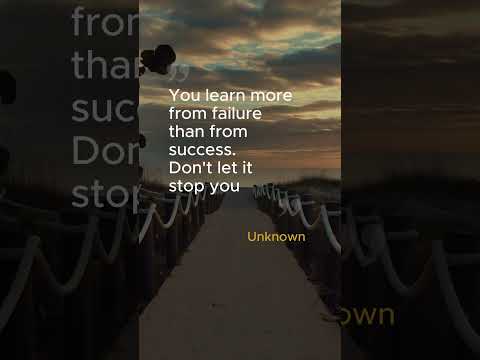 You learn more from failure than... #growthmindsetquotes #motivationalquotes #quotes