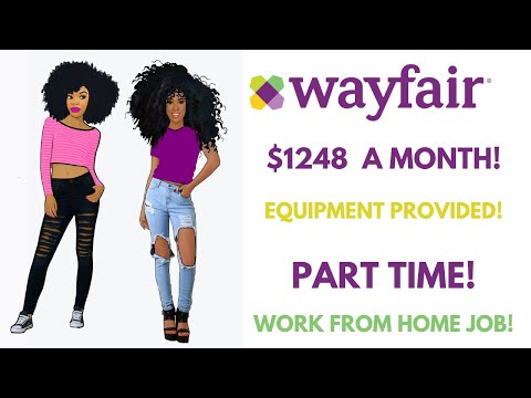 Wayfair Hiring! It Will Be Gone Soon Part Time Work From Home Job $1248 A Month + Equipment
