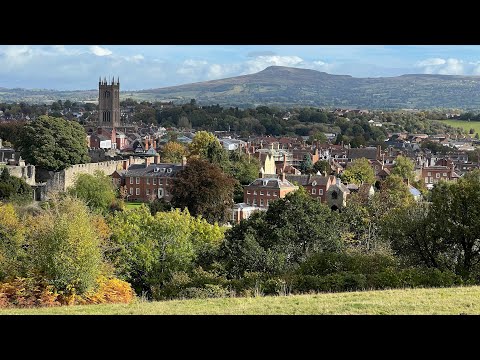 Medieval Marketing Town Ludlow , England