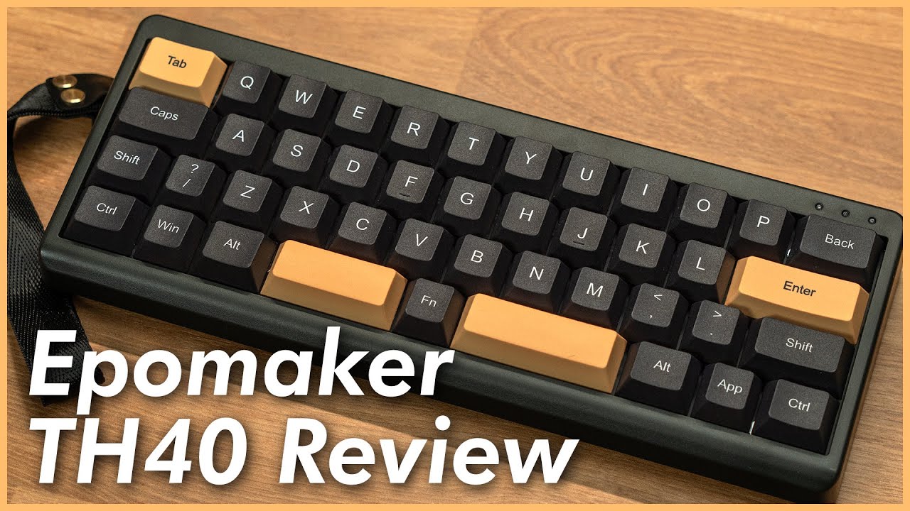 Epomaker TH40 Review | Teeny Tiny, Compact and Portable 40% Keyboard!