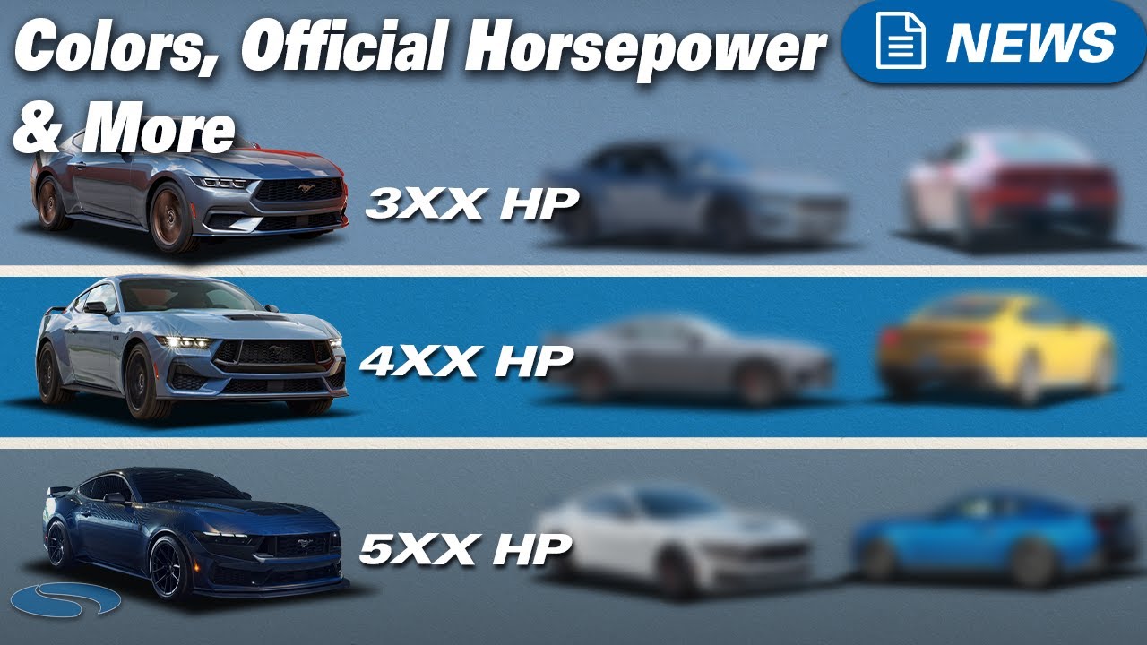 Everything We Know About the 2024 Mustang....So Far