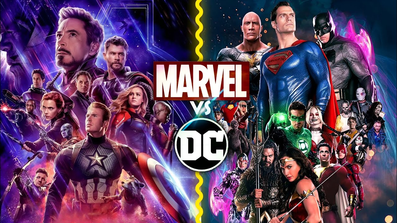 Top 10 DC vs Marvel Superheroes | Ultimate Crossover Battles | Power, Skill & Legacy #marvelvsdc 