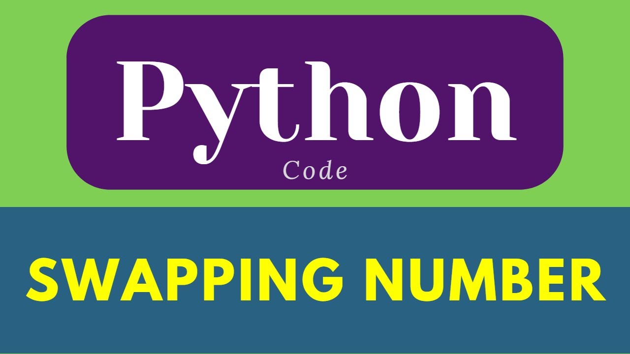Swapping Number in Python #shorts  #python #tech #tutorial #Shorts