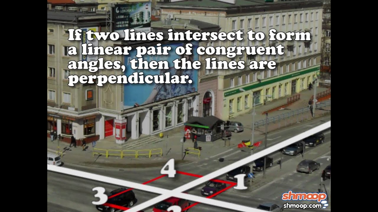 Proving Lines are Perpendicular by Shmoop