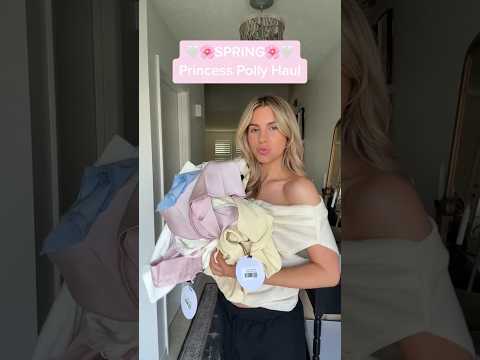 Spring Try On Haul 💓 with Princess Polly! #princesspolly