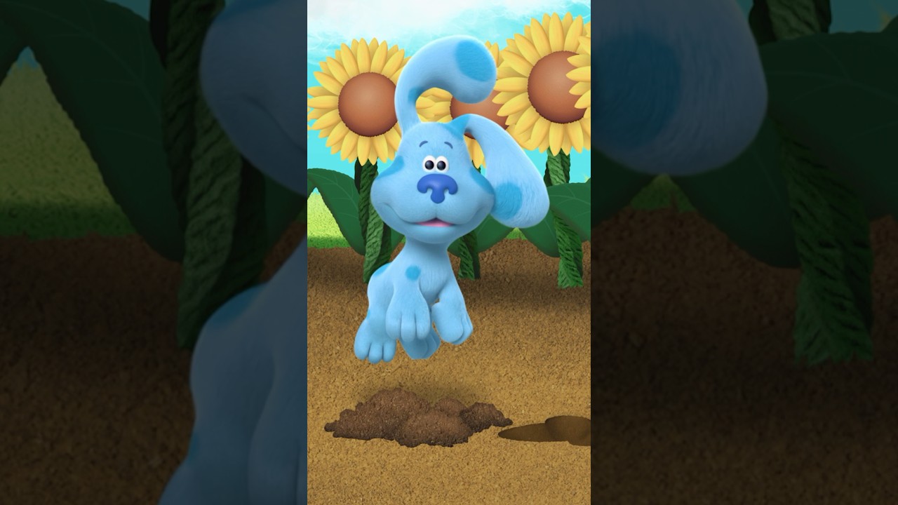 Blue and Josh plant a flower 🌻| Blue's Clues & You! #Shorts
