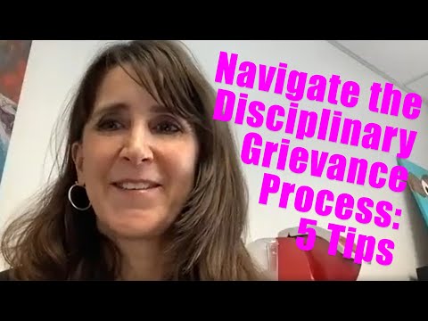 Navigate the Disciplinary Grievance Process: 5 Tips
