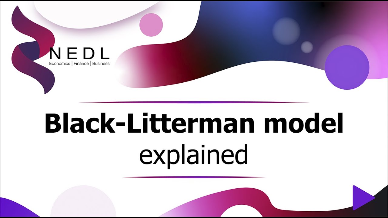 Black-Litterman model explained (Excel)