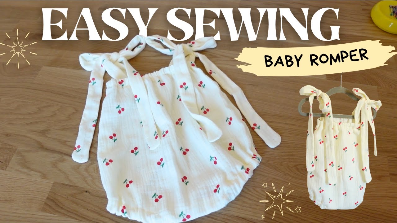 Sewing Tutorial: How to Make a Baby Bubble Romper (Beginner Friendly DIY)