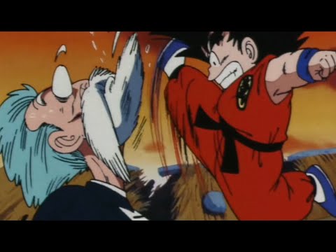 Kid Goku vs Jackie Chun (Broadcast Audio) Mezase Tenkaichi