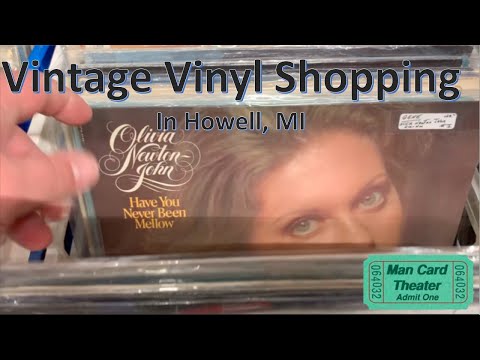 Vintage Vinyl Record Shopping - Howell, MI