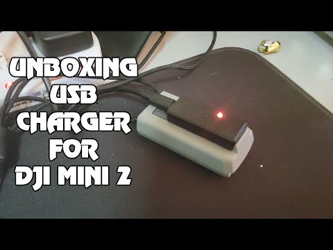 Unboxing USB Charger For DJI Mini 2 | DJI Mini 2 Battery Adapter Charger (2022)