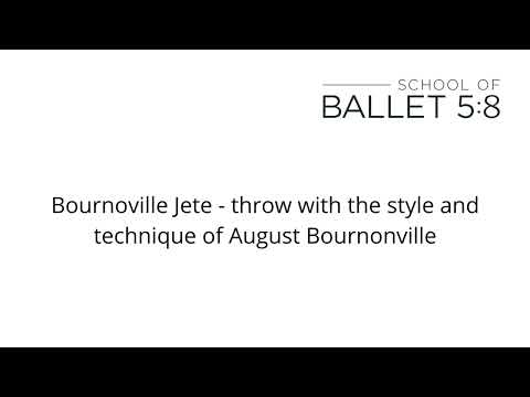 How to Pronounce Ballet Terms | Bournoville Jete