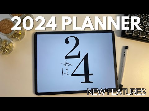 Plan 2024 on Your iPad | Digital Planner Tour | Link Apple Calendar & Google to planner