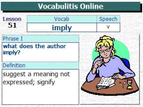 Vocabulary for SAT - Lesson 51