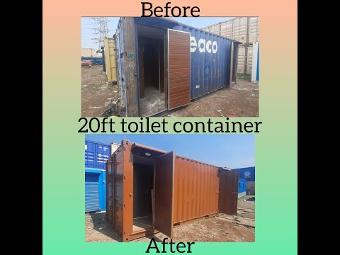 Toilet Container - 20ft Toilet Container Retailer from Chennai