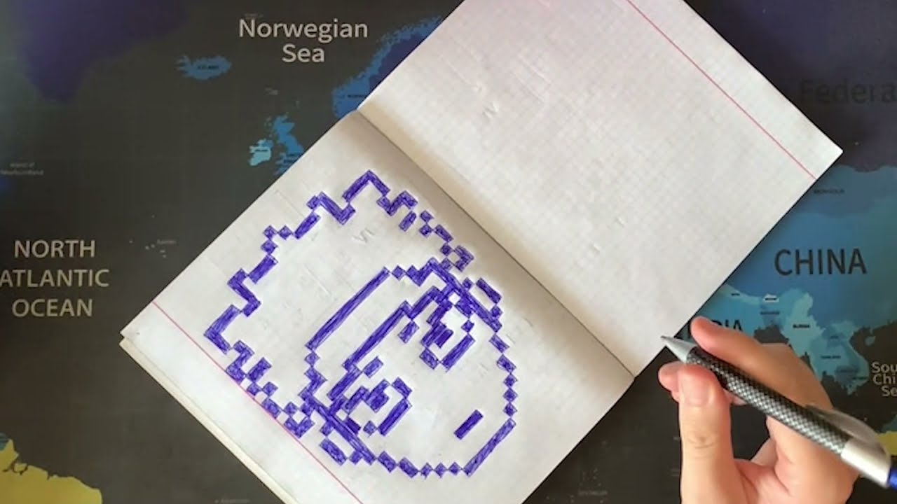 How To Draw Naruto. Pixel Art.