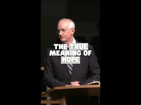 The True Meaning of Hope