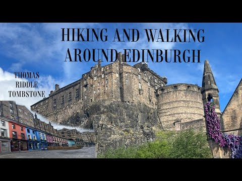 HIKING AND WALKING AROUND EDINBURGH|THOMAS RIDDLE TOMBSTONE
