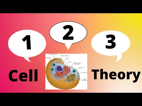 The 3 parts of the Cell Theory, and all the scientists involved in the Cell Theory’s making.